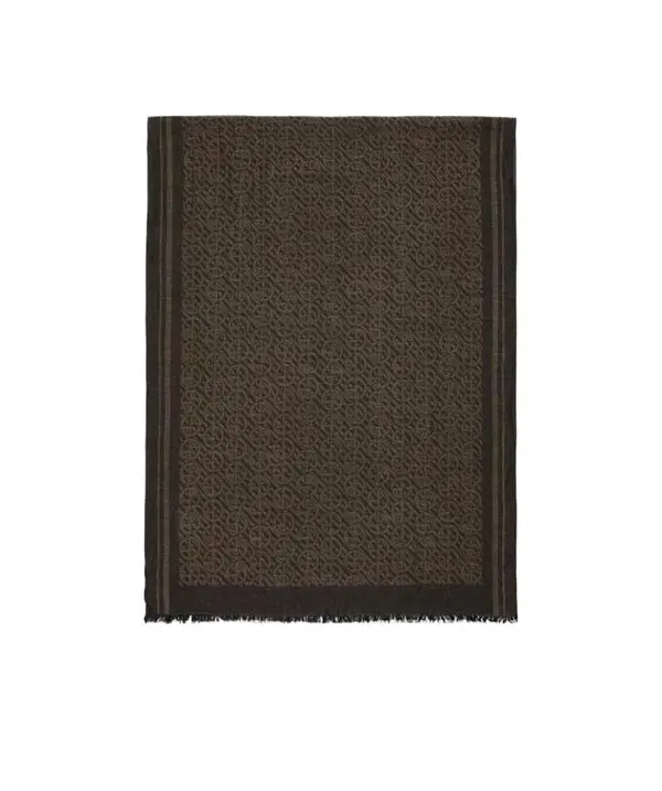 Giorgio Armani Logo Scarf - Black