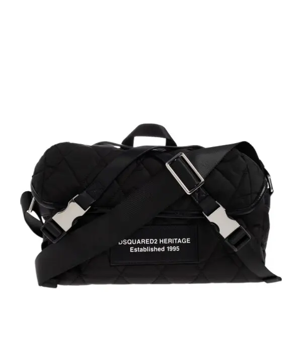 Dsquared2 Logo Shoulder Bag - Black
