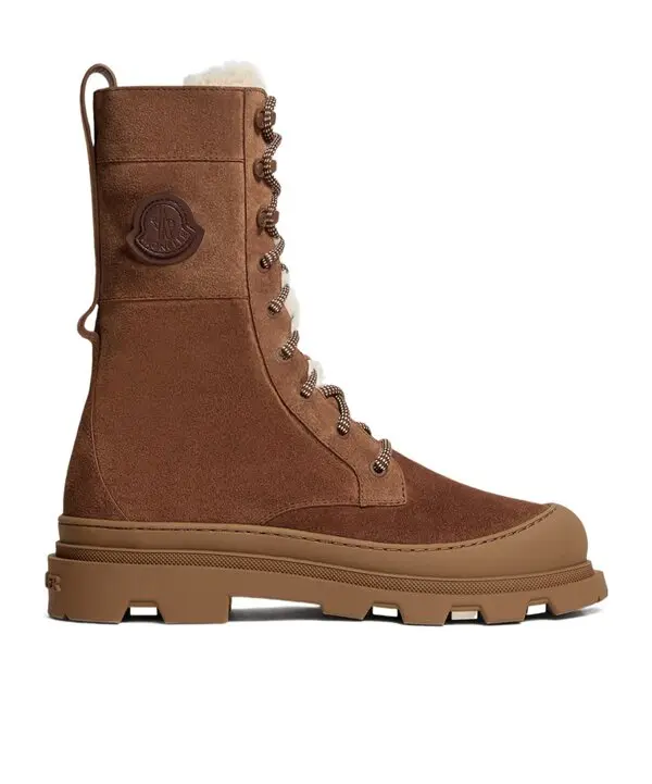 Moncler Vera High-top Boots - Brown