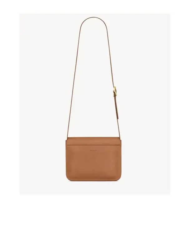 Saint Laurent Small Satchel In Leather