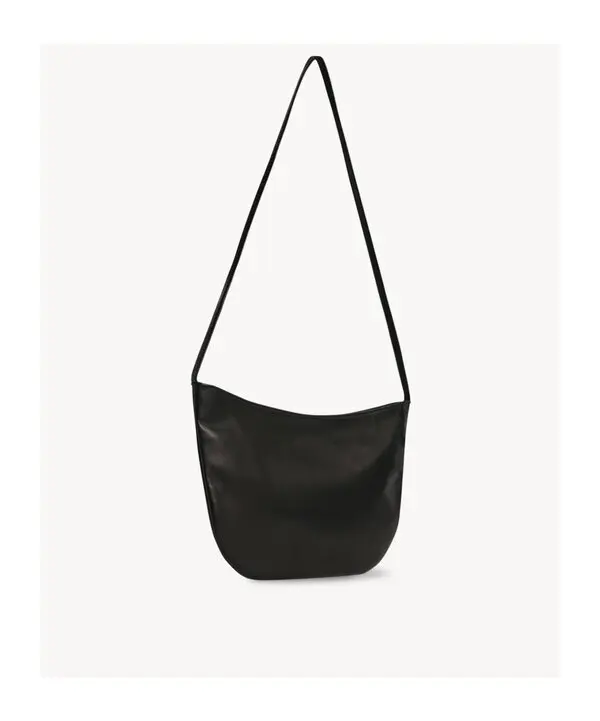 THE ROW Izzy Zip-up Crossbody Bag - Black
