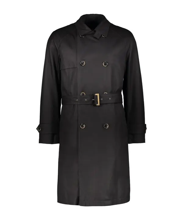 Herno Belted Double-breasted Coat