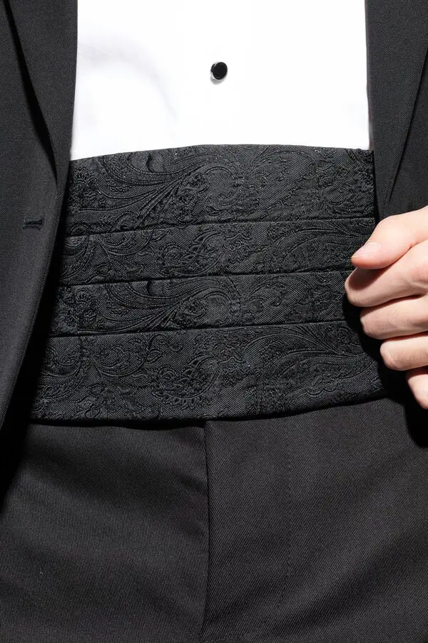 Etro Paisley Jacquard Cummerbund