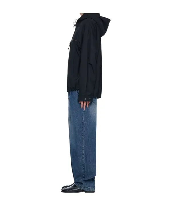 WOOYOUNGMI Hooded Wool Jacket