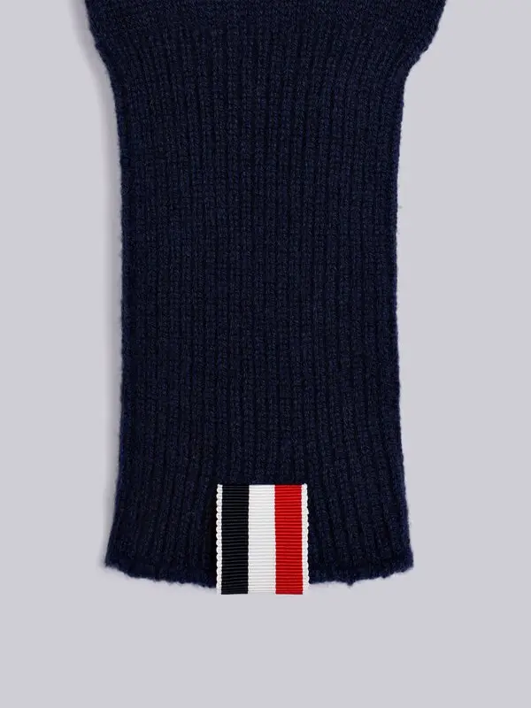 Thom Browne 4-bar Ribbed Gloves