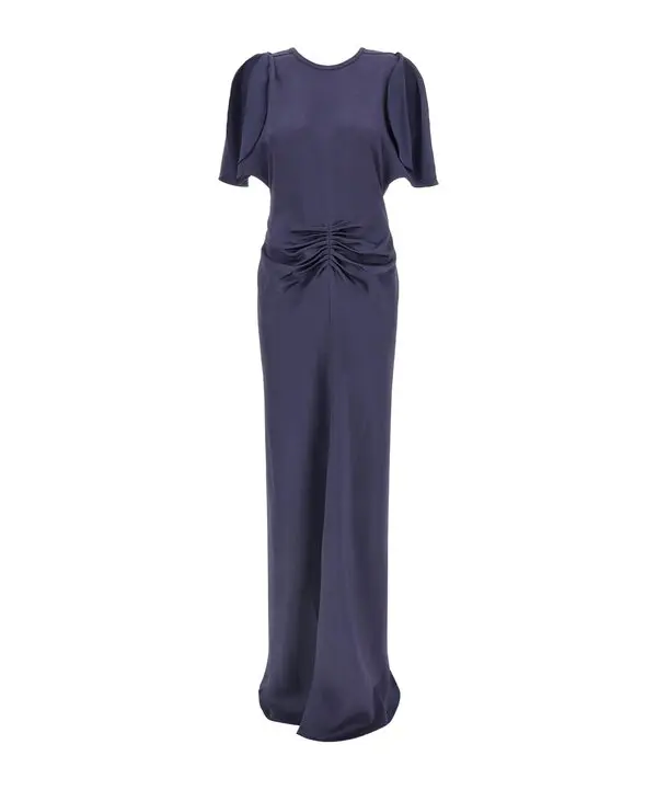 Victoria Beckham Isabella Draped Maxi Dress