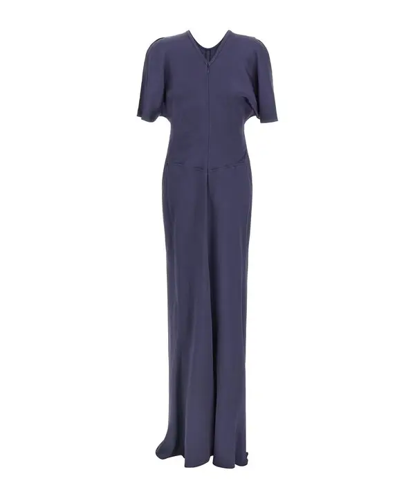 Victoria Beckham Isabella Draped Maxi Dress
