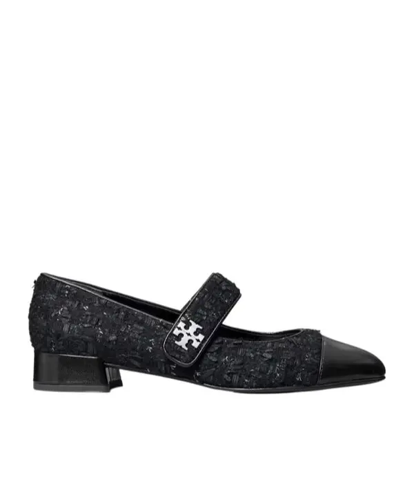 Tory Burch Cap-toe Mary Jane - Navy Blue