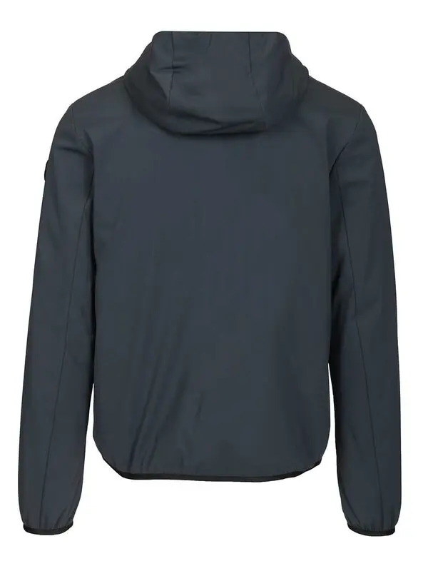 Moncler Zip-up Hooded Jacket - Grey