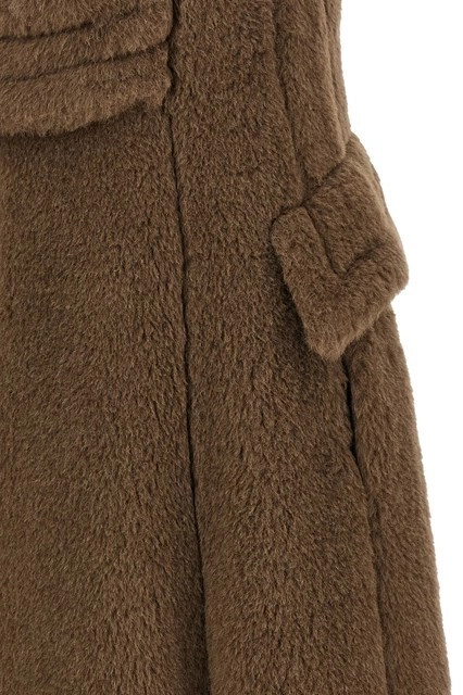 Max Mara Double-breasted Sleeveless Coat - Brown