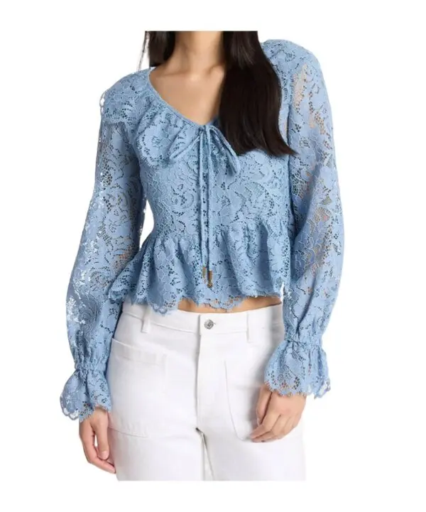 Michael Kors Lace V-neck Top