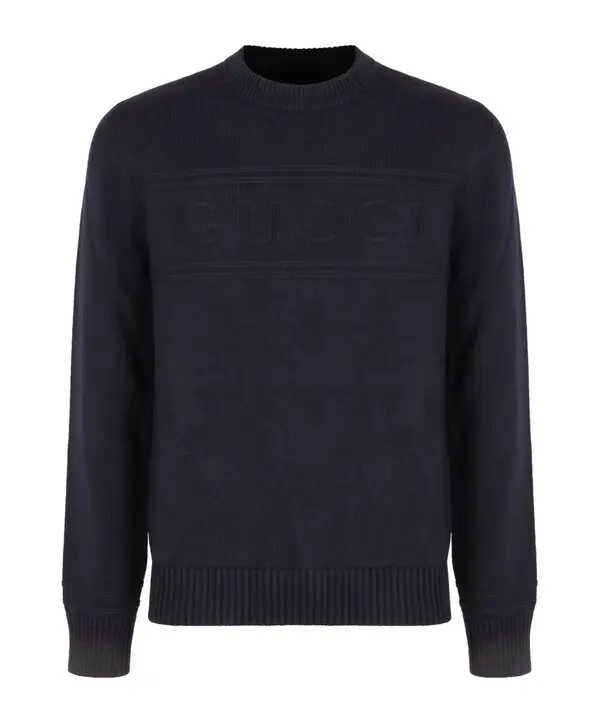 Gucci Logo Detailed Knit Sweater