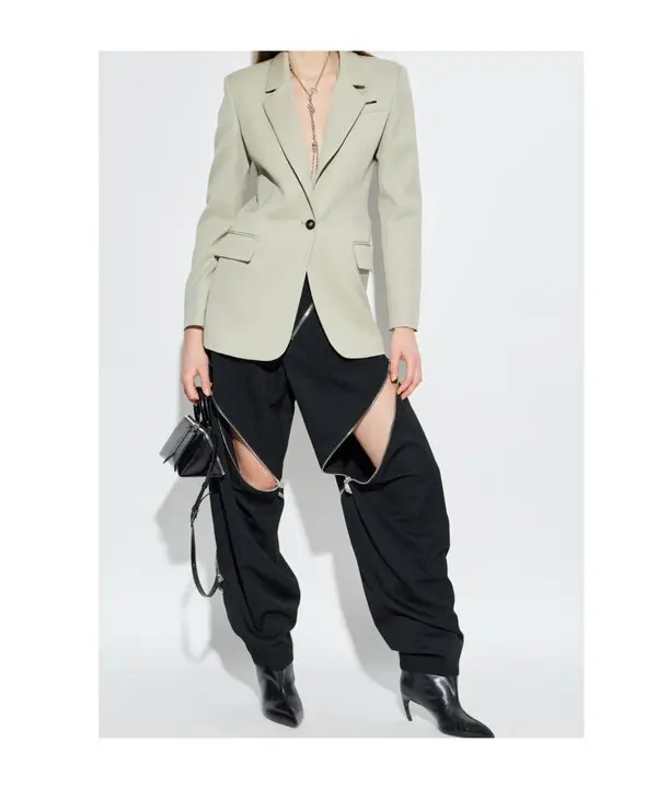 Attico Single-breasted Tailored Blazer