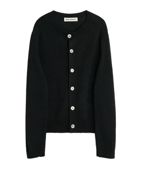 Our Legacy True Button-up Cardigan - Black