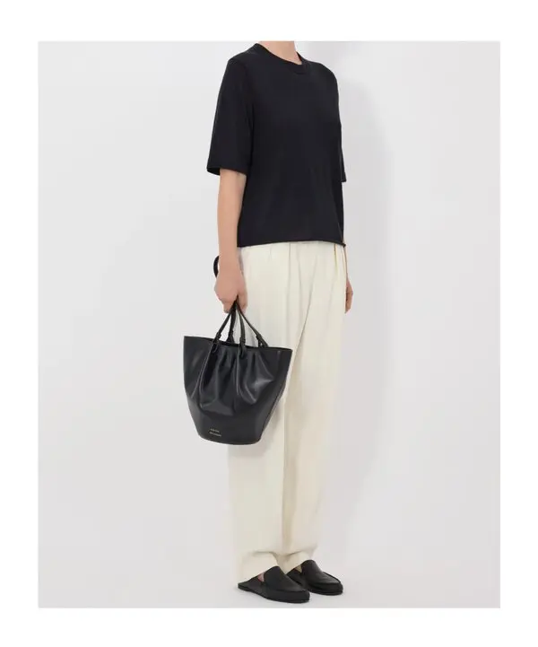 Loulou De Saison Nala Short-sleeve Cashmere Top