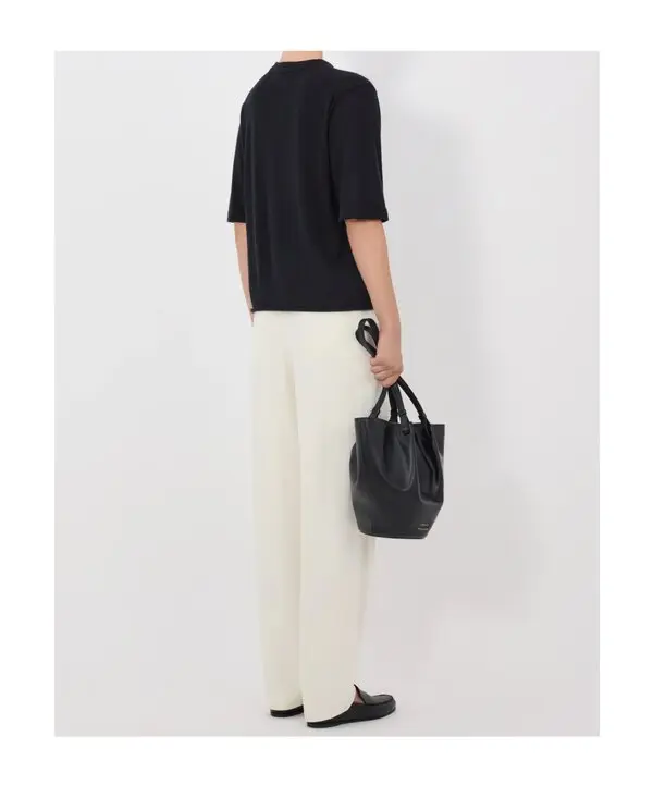Loulou De Saison Nala Short-sleeve Cashmere Top
