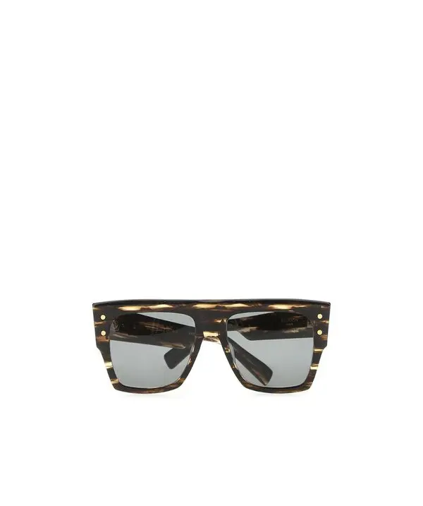 Balmain Squared Sunglasses - Gray
