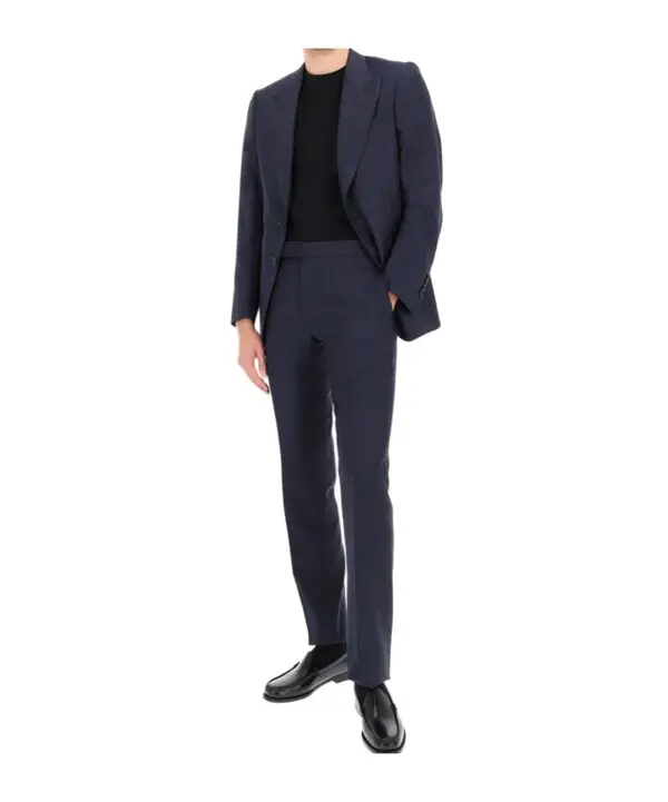 TOM FORD Check Two-piece Suits