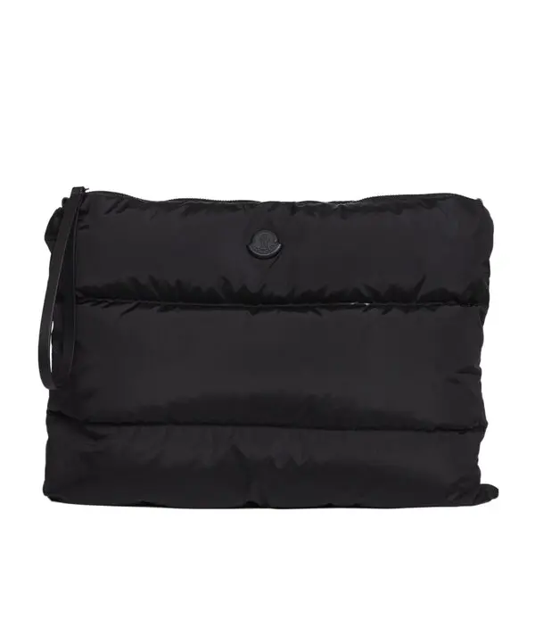Moncler Caradoc Quilted Laptop Case - Black