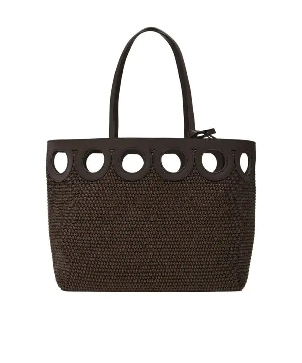 FERRAGAMO Gancini Outline Tote Bag