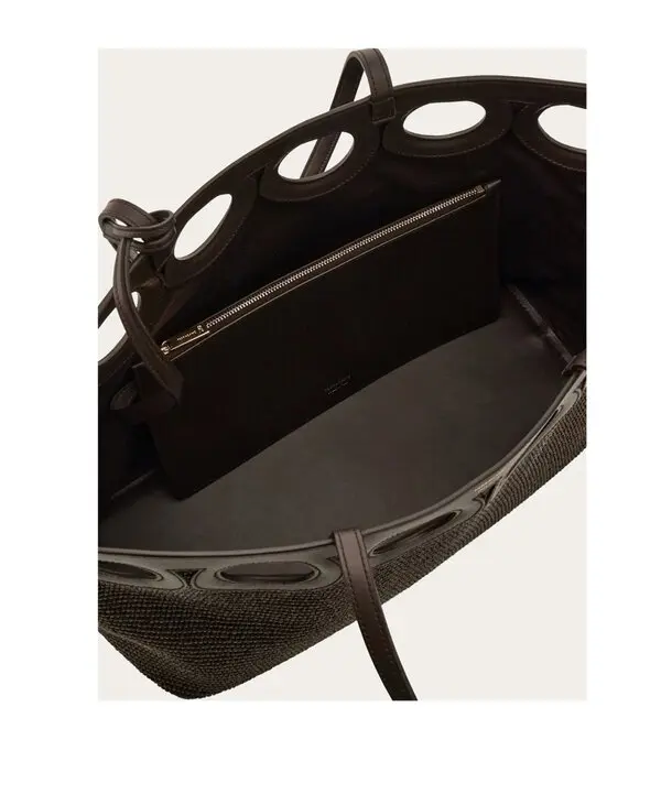 FERRAGAMO Gancini Outline Tote Bag