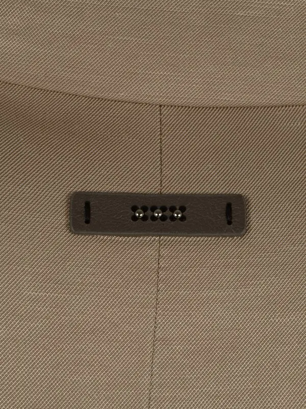 Peserico Double-breasted Peak-lapel Blazer - Nude
