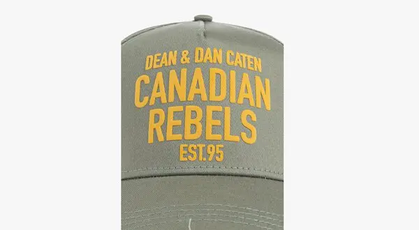 Dsquared2 Rebels Curved Peak Baseball Cap