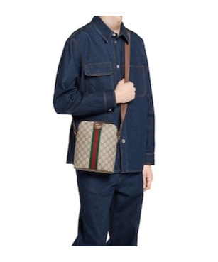 Gucci Ophidia Small Sling Bag - Nude