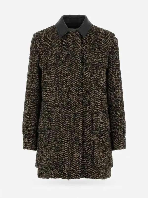 Max Mara Angio Textured Belted Coat