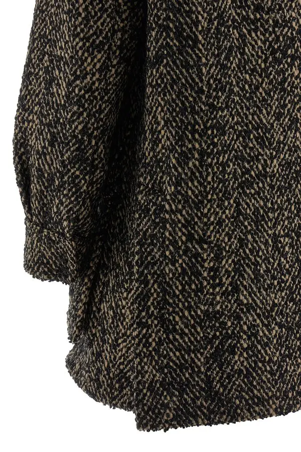 Max Mara Angio Long-sleeved Jacket - Brown