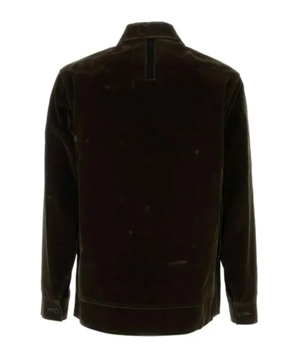 Junya Watanabe Long-sleeved Button-down Casual Jacket With Multiple Pockets - Black