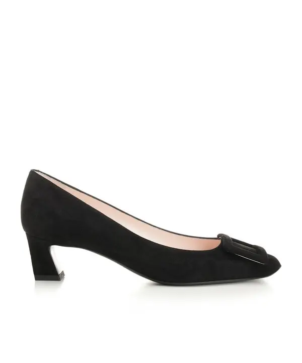 ROGER VIVIER Trompette Buckled Slip-on Pumps