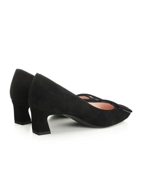 ROGER VIVIER Trompette Buckled Slip-on Pumps
