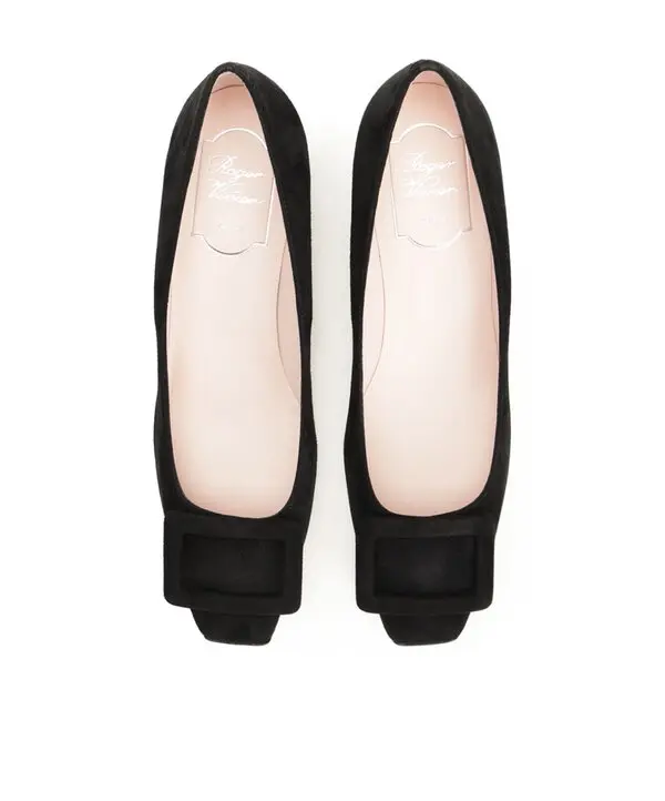 ROGER VIVIER Trompette Buckled Slip-on Pumps