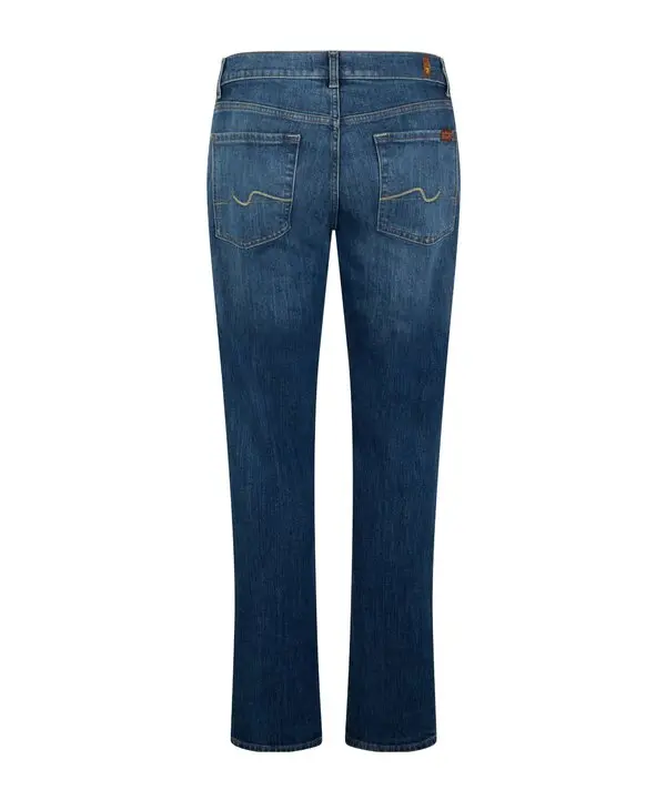 7 For All Mankind Slimmy Straight-leg Jeans - Blue