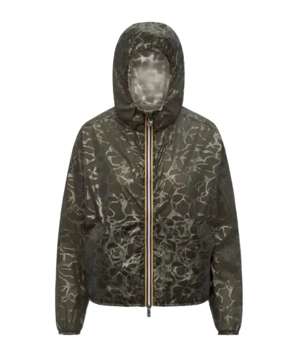 K-WAY Laurettee Super Light Hooded Jacket - Black