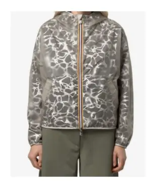 K-WAY Laurettee Super Light Hooded Jacket - Black