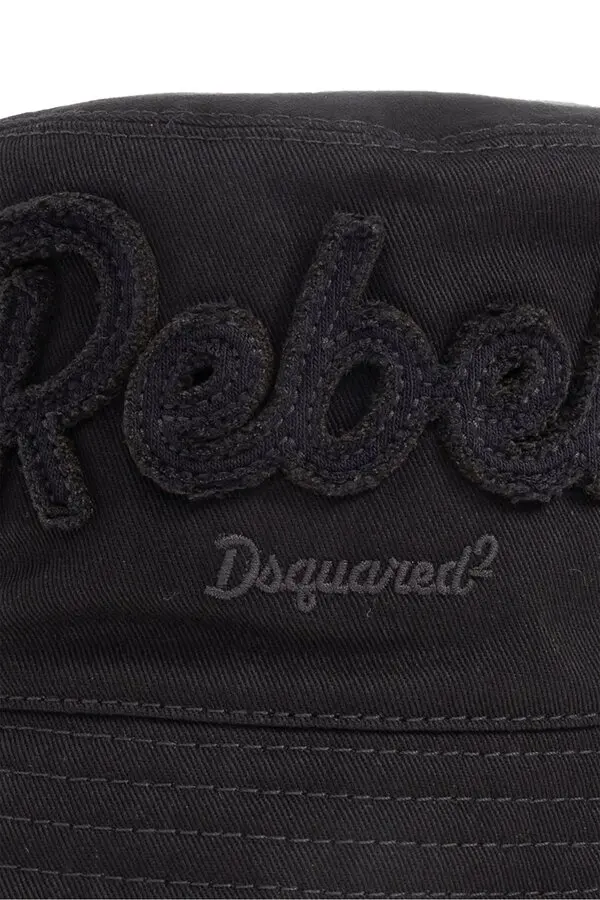 Dsquared2 Logo Embroidered Bucket Hat