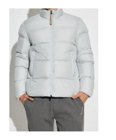 Woolrich Zipped Quilted Down Jacket - White