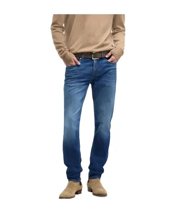 7 For All Mankind Belt Loop Jeans - Blue