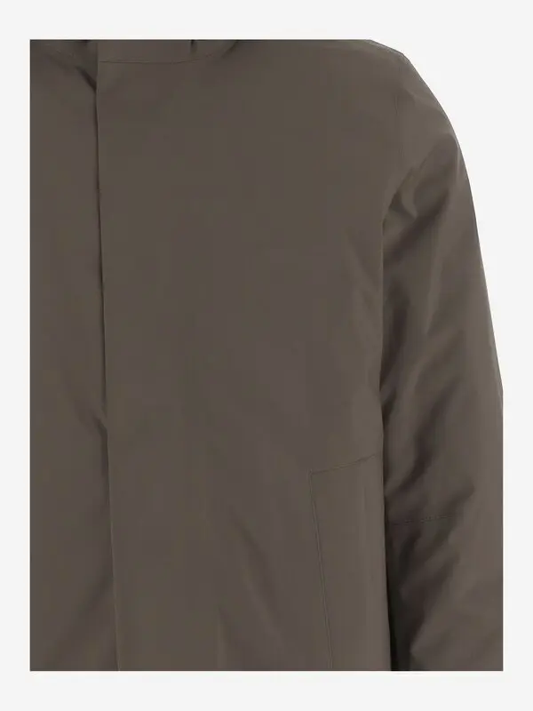 K-WAY Bonded Padded Jacket - Brown