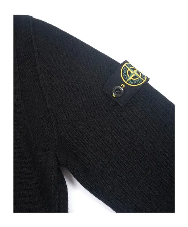 Stone Island Logo Patch Cardigan