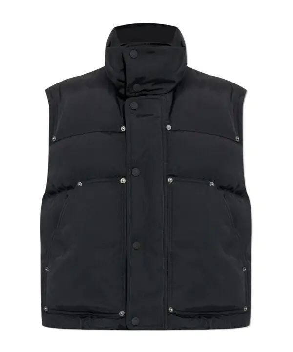Dsquared2 Logo Embroidered High-neck Padded Vest