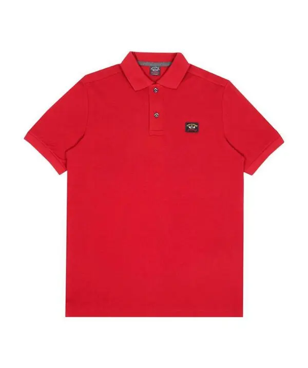 PAUL  SHARK Polo Shirt With Logo Sticker