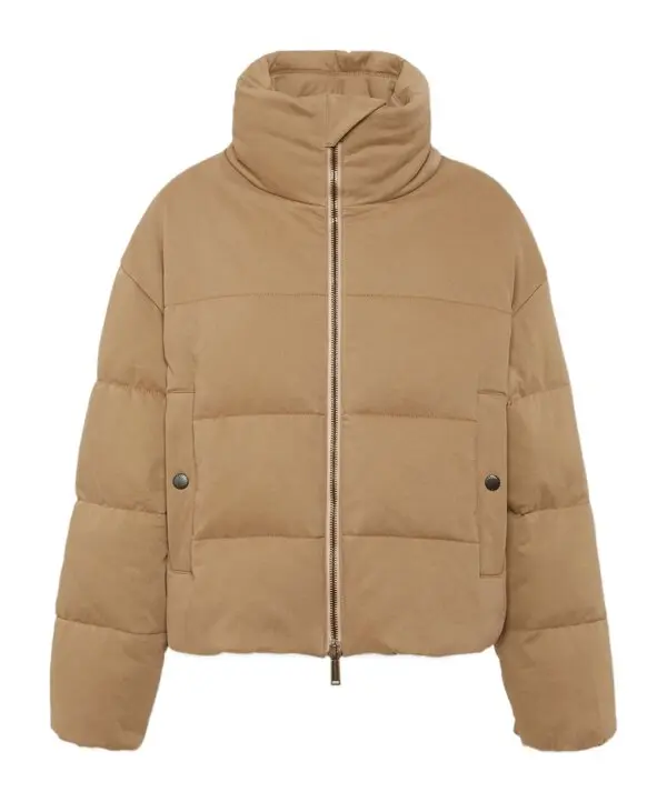 Dsquared2 Printed Ball Puffer Jacket - Green
