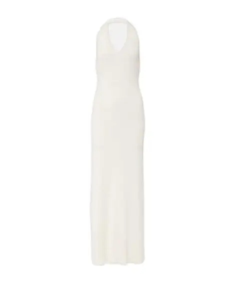 NILI LOTAN Maxi Halterneck Dress