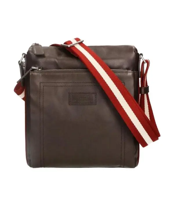 Bally Leather Shoulder Bag - Black
