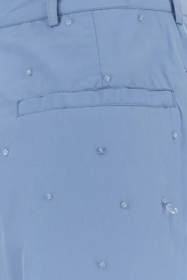Giuseppe Di Morabito Crystal-embellished Straight Trousers
