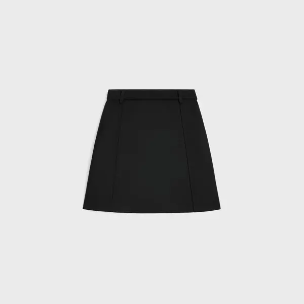 Celine Mini Skirt In Mohair Wool