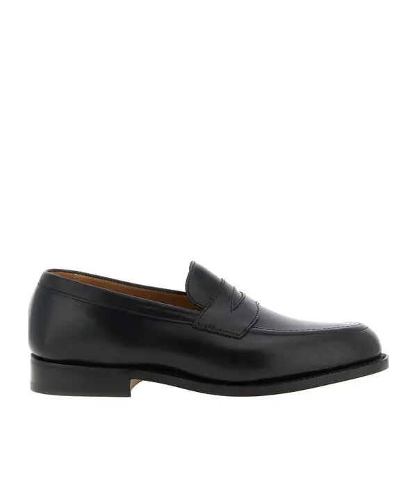 TRICKER'S Harvard Penny Loafers - Black